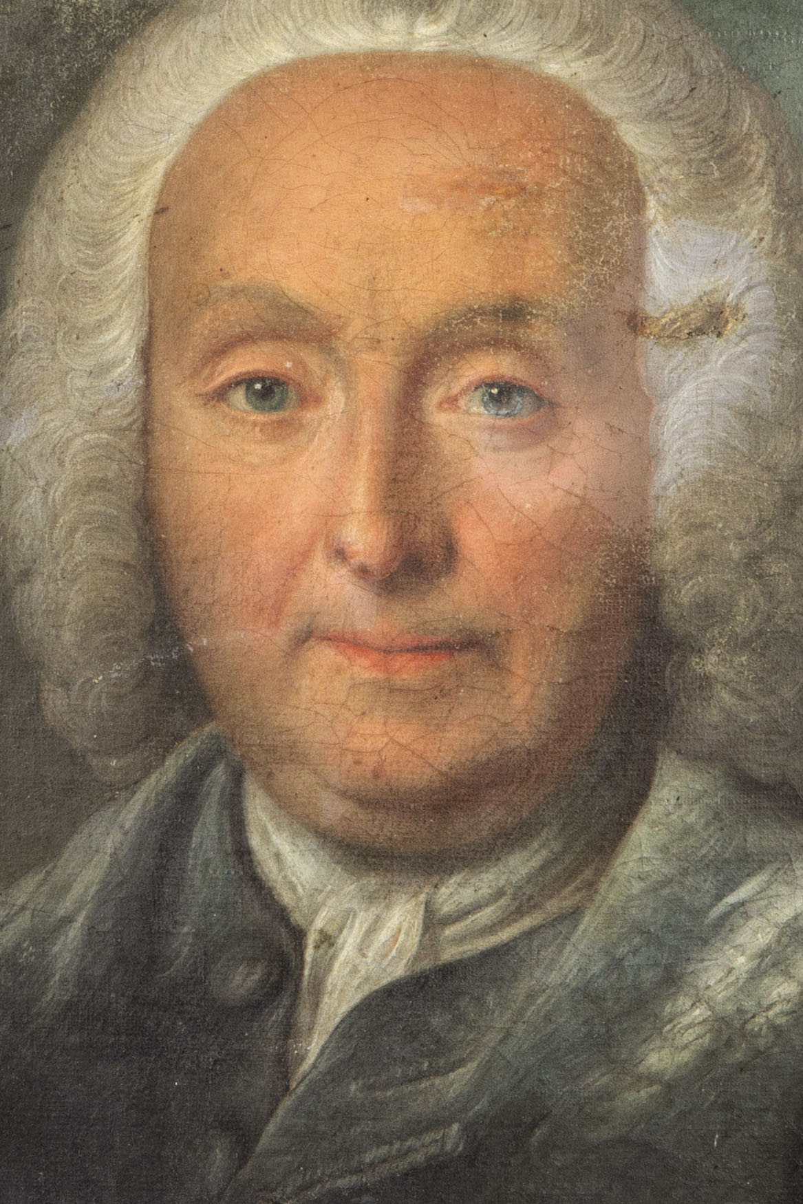 Franse school, navolger van Jean Valade (1710-1787): Portret van een ...
