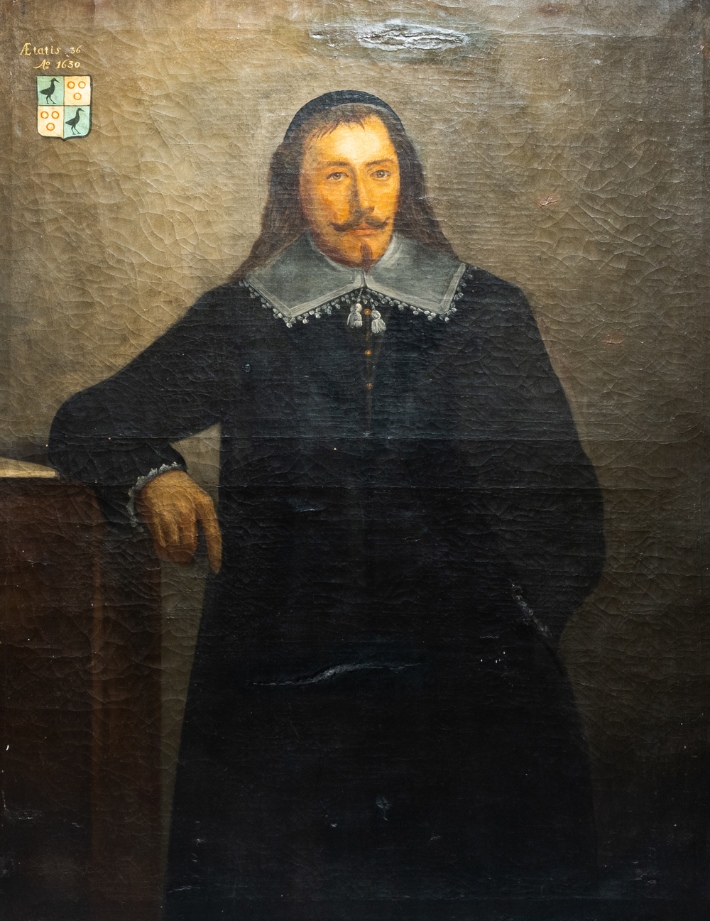 Vlaamse school, in de manier van Thomas De Keyser (1596-1667): Portret ...